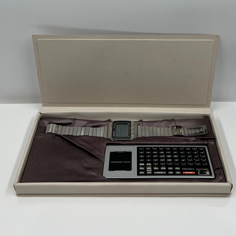 SEIKO MEMO DIARY UW02-0010 DIGITAL WATCH + KEYBOARD - Own4Less